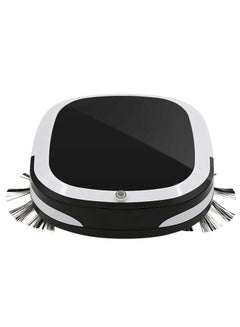 Generic Ultra Thin Rechargeable Robot Vacuum Cleaner 24238 Black/White ...