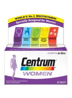 Centrum Multivitamin And Multimineral Food Supplement - 60 Tablets UAE ...