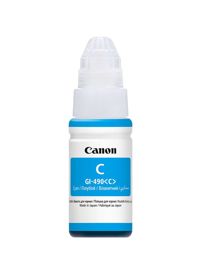 Canon Gi-490 Ink For Printers Cyan | Best Price KSA | Riyadh, Jeddah