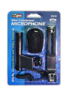 VidPro Mini External Microphone For Camcorder Black UAE | Dubai, Abu Dhabi