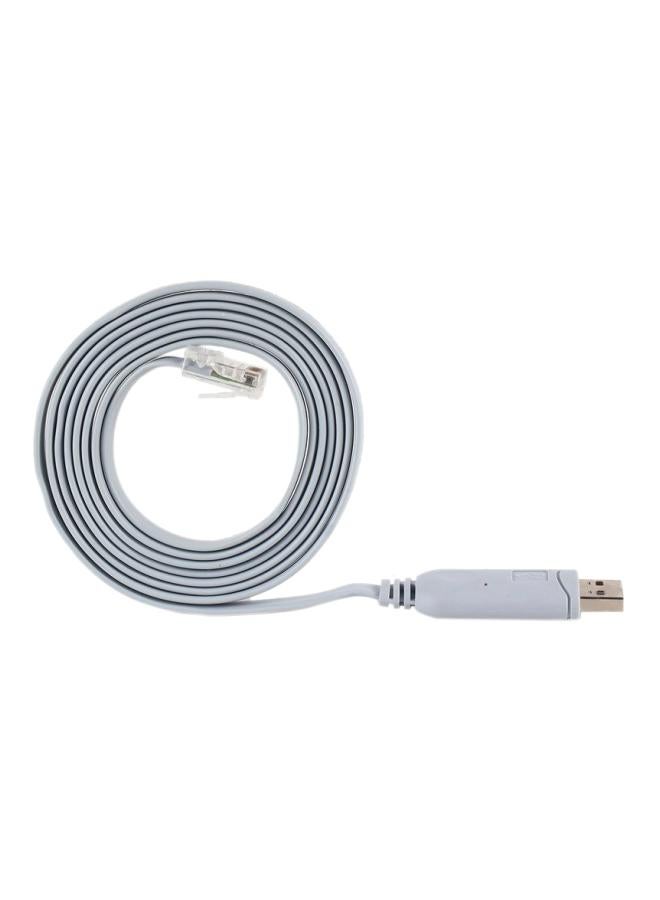 Generic USB To RJ45 Serial Console Cable White | Best Price UAE | Dubai ...