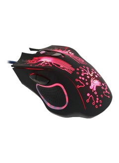 Generic USB Wired Optical Gaming Mouse Black/Pink UAE | Dubai, Abu Dhabi