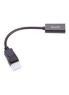 Generic Display Port 1.2 To HDMI Adapter Black UAE | Dubai, Abu Dhabi