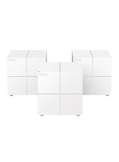 Tenda 3-Piece Dual-Band Through-Wall Router White UAE | Dubai, Abu Dhabi