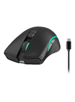 ZERODATE Wireless Rechargeable Gaming Mouse Black UAE | Dubai, Abu Dhabi