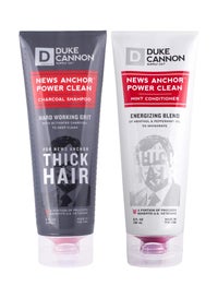 Duke Cannon News Anchor Thick Hair Shampoo And Conditioner 8ounce UAE ...