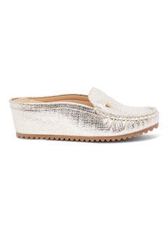 Le Confort Backless Moccasin Wedges Rose Gold KSA | Riyadh, Jeddah