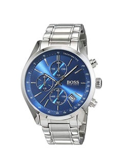 HUGO BOSS Men's Grand Prix Water-Resistant Chronograph Watch 1513478 ...