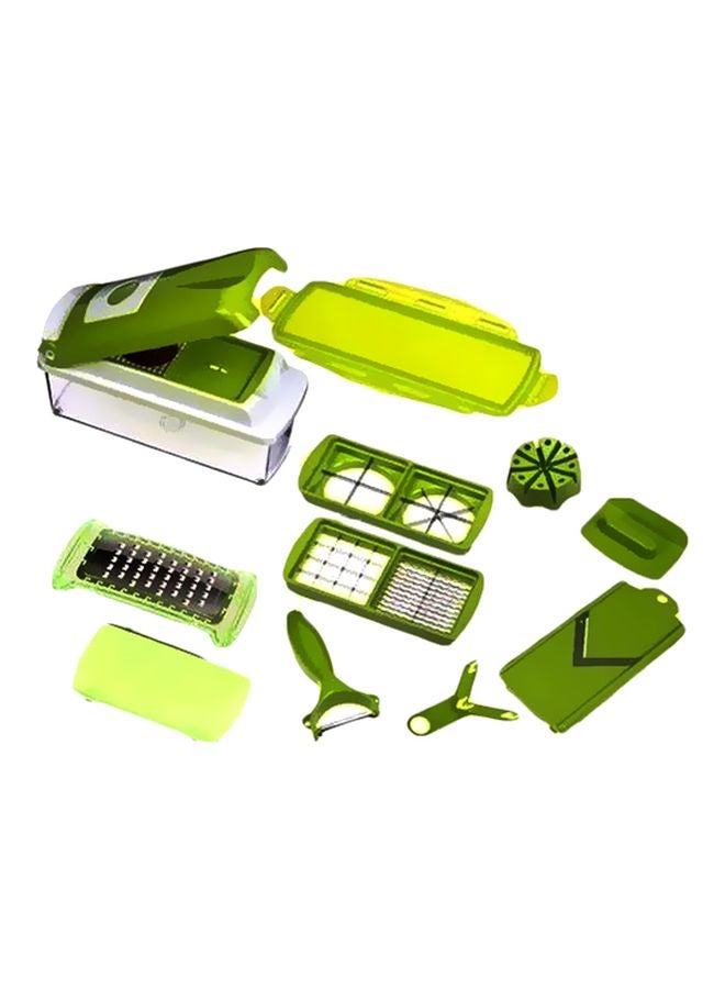 Generic 12-Piece Fruit And Vegetable Shredder Set Green/White | Best ...