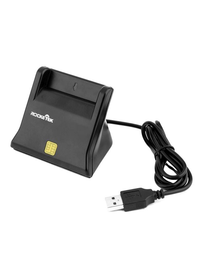 Generic USB Smart Card Reader Black | Best Price UAE | Dubai, Abu Dhabi