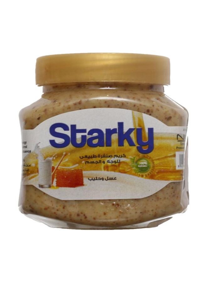 Starky Face And Body Honey And Milk Scrub 300ml | Best Price Egypt ...