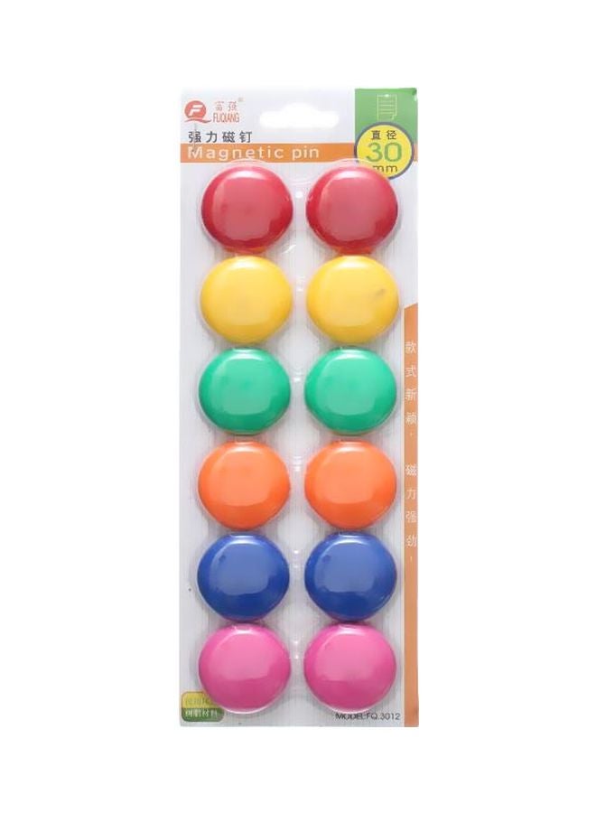 Generic 12-Piece Whiteboard Magnetic Button Fq3012 30mm | Best Price ...