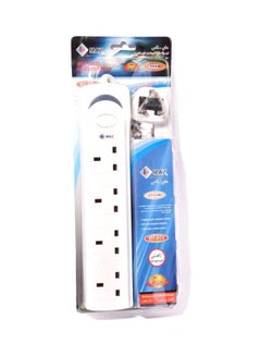 Himax Power Extension Socket White 3meter KSA | Riyadh, Jeddah