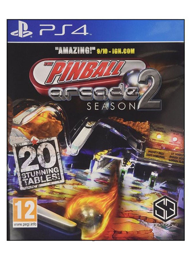 Geekay games The Pinball Arcade Season 2 - PlayStation 4 - Arcade ...
