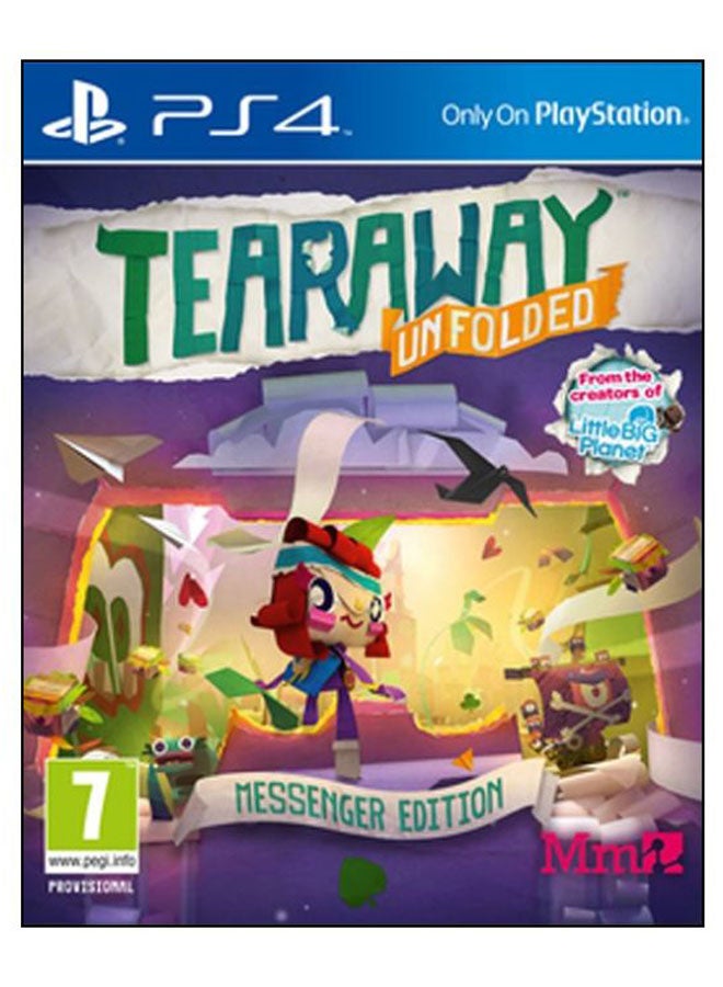 Geekay games Tearaway Unfolded: Messenger Edition - PlayStation 4 ...