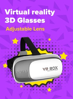 VR Box Virtaul Reality 3D Glass Black/White KSA | Riyadh, Jeddah