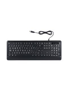 Generic High Grade Wired Keyboard Black KSA | Riyadh, Jeddah