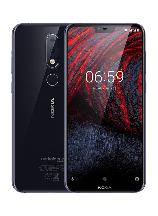 NOKIA 6.1 Plus Dual SIM Blue 4GB RAM 64GB 4G LTE | Best Price UAE ...