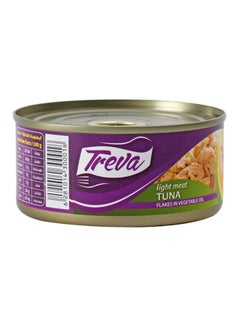 Treva Light Meat Tuna In Vegetable Oil 80grams KSA | Riyadh, Jeddah