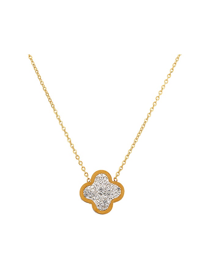 Generic Four-leaf Clover Shape Pendant Necklace | Best Price UAE ...