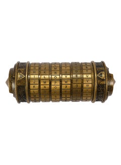 Generic Cylinder Da Vinci Code Alphabet Lock Gold 20X6X8kg | Best Price ...