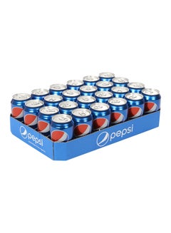 Pepsi Regular Soft Drink Can 330ml Pack of 24 | Best Price Egypt ...