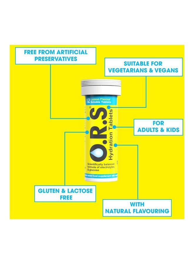 Buy ORS Hydration Tablets With Electrolytes Black Currant Flavor Online ...