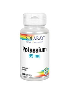 Solaray Potassium Amino Acid Complex 99 mg - 100 Capsules UAE | Dubai ...