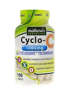 NATURE'S ESSENTIALS Cyclo-C Dietary Supplement (1000 Mg) - 100 Tablets ...