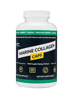 Custom Collagen Marine Collagen Dietary Supplement - 180 Capsules UAE ...