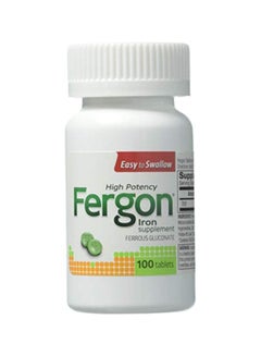 Fergon Iron Supplement - 100 Tablets | Best Price UAE | Dubai, Abu Dhabi