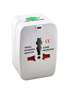 Generic Universal Travel Power Socket Adapter White | Best Price Egypt ...