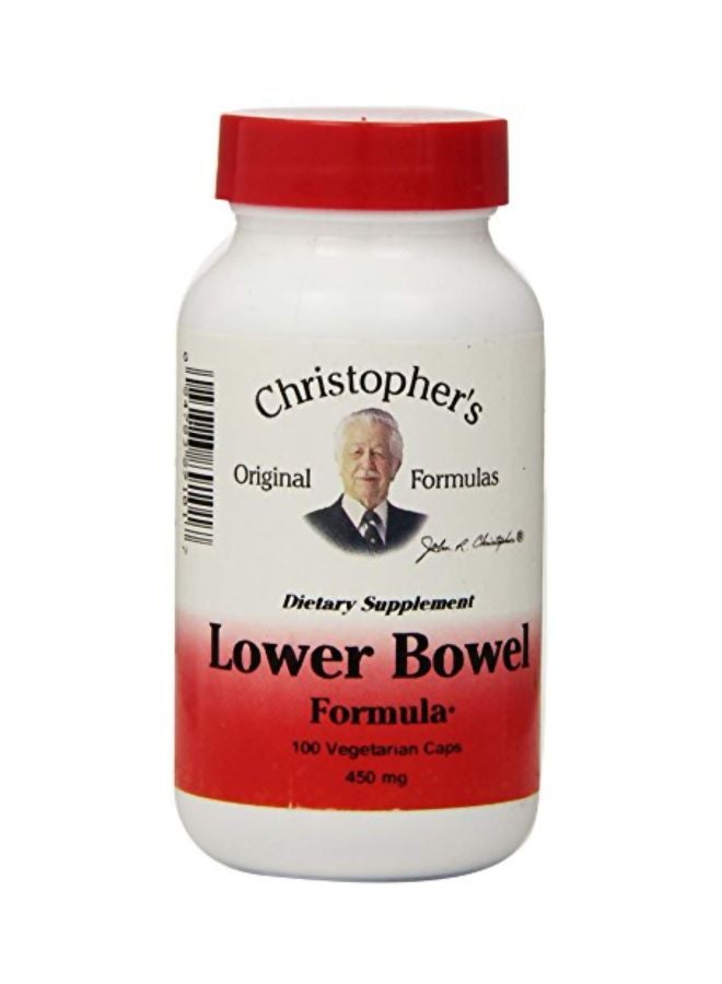 Christopher's Original Formulas Lower Bowel Formula - 100 Caplets ...