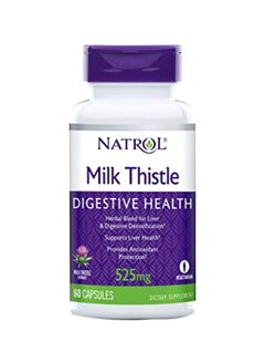 NATROL Milk Thistle Dietary Supplement 60 Capsules UAE | Dubai, Abu Dhabi