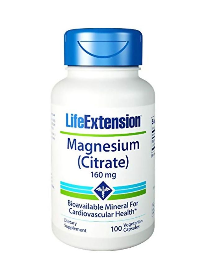 Life Extension Magnesium (Citrate) - 100 Capsules | Best Price UAE ...
