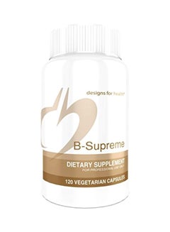 designs for health B-Supreme Coenzymated B Vitamin Complex - 120 ...