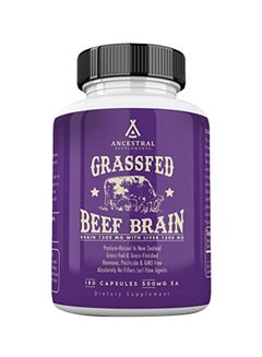 Ancestral Supplements Beef Brain 500 MG - 180 Capsules UAE | Dubai, Abu ...