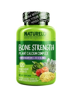 NATURELO Bone Strength Supplement For Bone Health - 120 Vegetarian ...