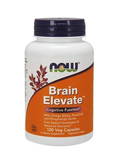 Now Foods Brain Elevate Dietary Supplement - 120 Capsules UAE | Dubai, Abu Dhabi