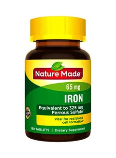 Nature Made Iron 65mg Dietary Supplement - 180 Tablets UAE | Dubai, Abu ...