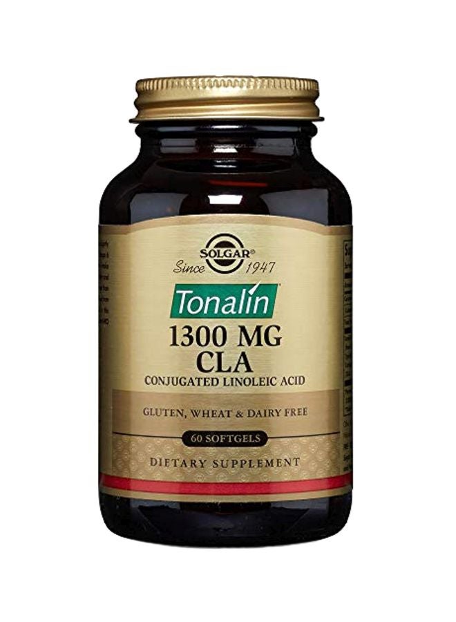 Solgar Tonalin 1300 MG CLA Dietary Supplement - 60 Softgels | Best ...