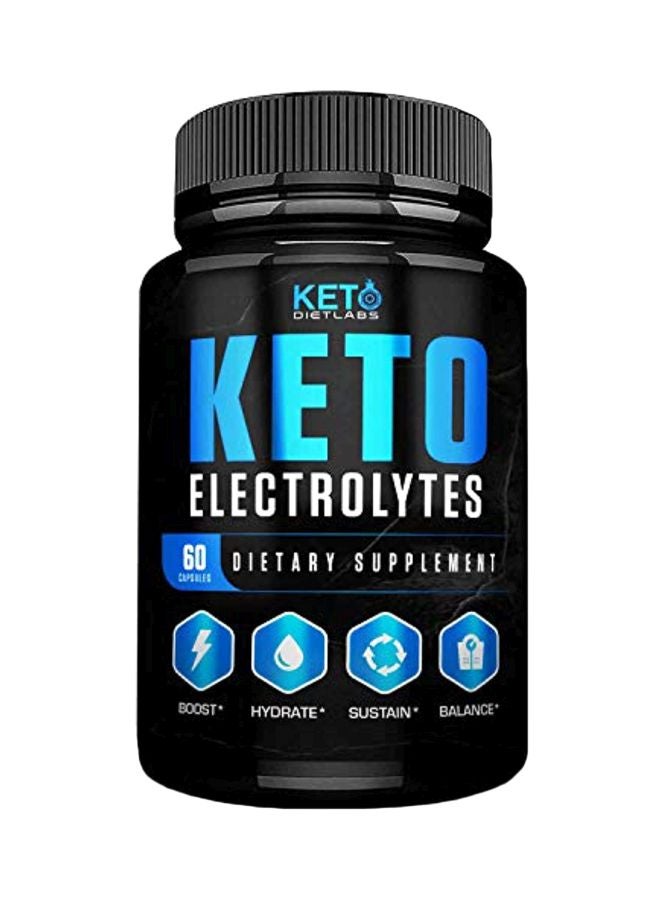 Keto Diet Labs Keto Electrolyte Supplement - 60 Capsules | Best Price ...
