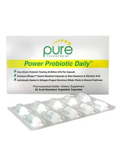 Pure Therapro Rx Power Probiotic Daily Dietary Supplement - 30 Capsules ...