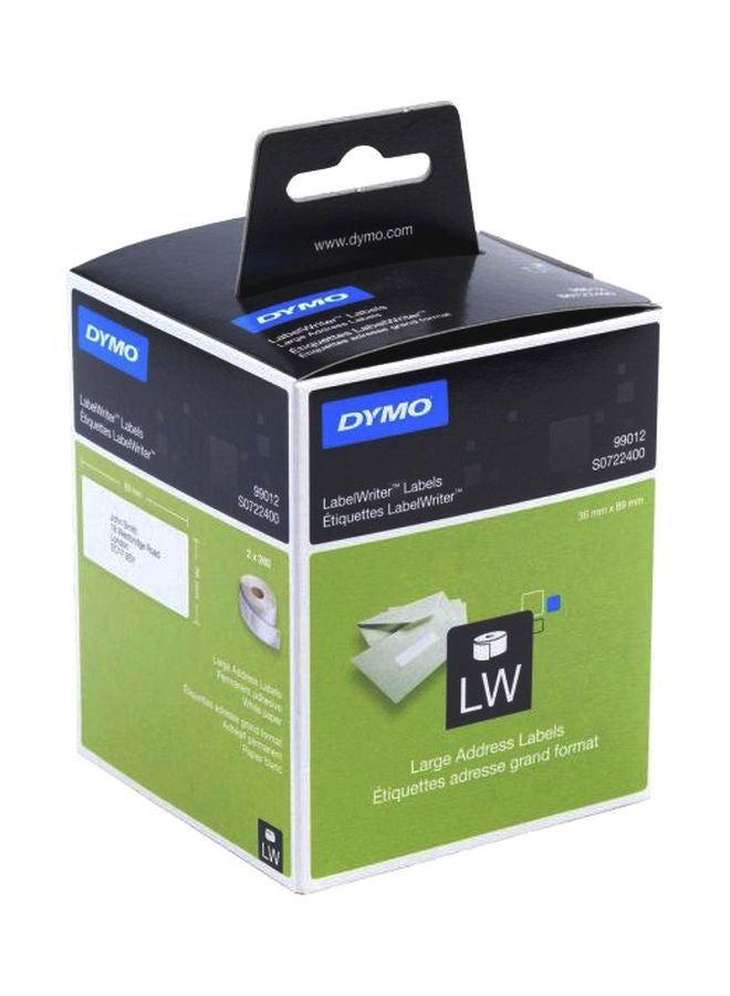 Dymo Label Writing Roll White | Best Price UAE | Dubai, Abu Dhabi