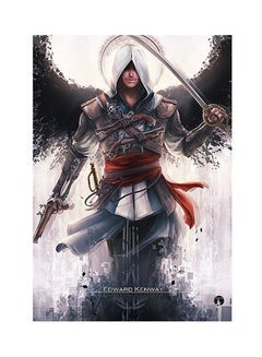 BP Video Game Assassin's Creed Metal Plate Poster Multicolour 15 x 20cm ...