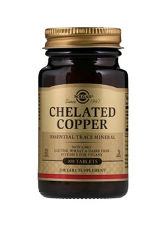 Solgar Chelated Copper Supplement - 100 Tablets Egypt | Cairo, Giza
