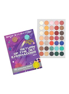 Rude 35-Colors Return Of The Jet Eyeshadow Palette Red/Gold/Beige UAE ...