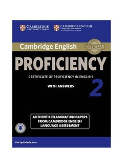 Cambridge English Proficiency 2 Student's Book With Answers Hardcover ...