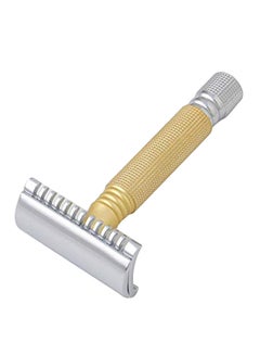 PEARL Double Edge Safety Razor Silver/Gold UAE | Dubai, Abu Dhabi