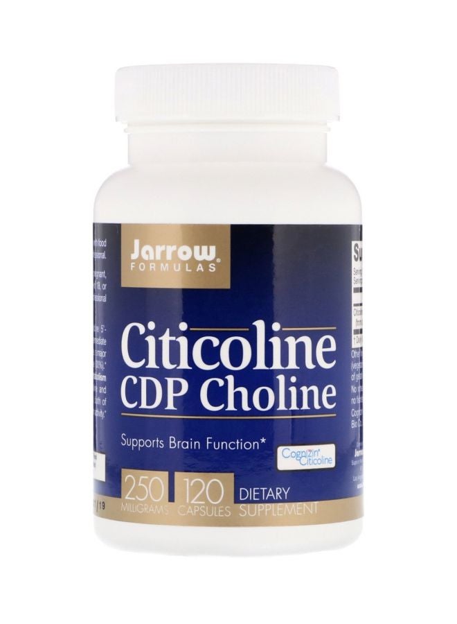 jarrow formulas Citicoline CDP Choline 250 mg - 120 Capsules | Best ...